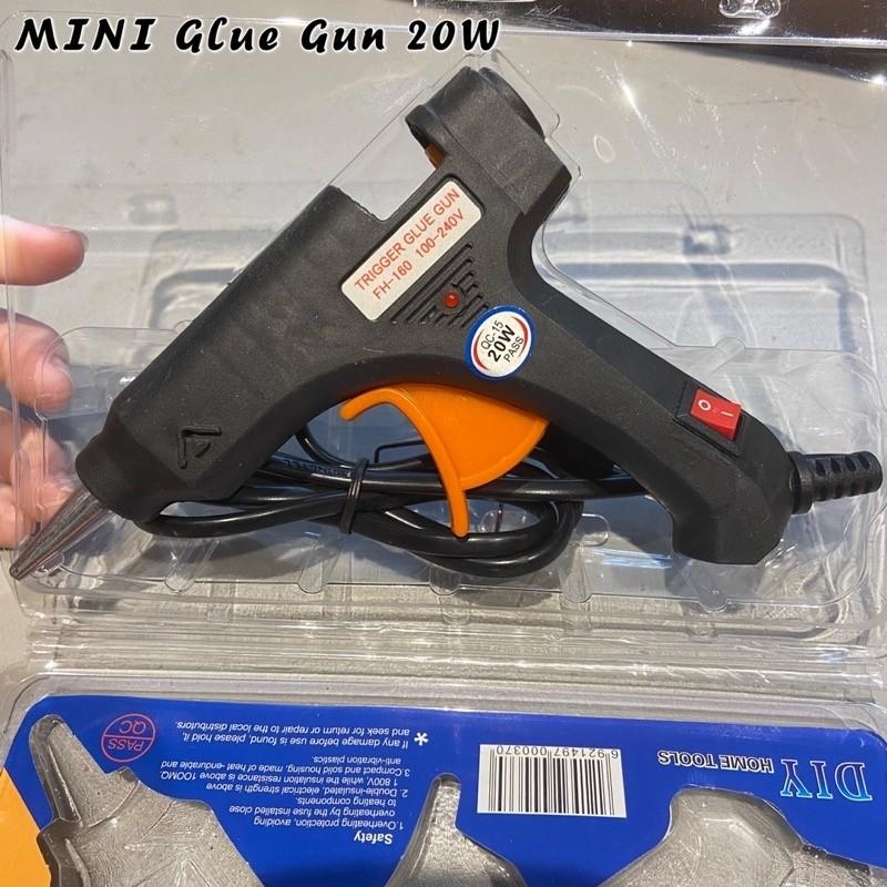 Mini Hot Glue Gun with 5pcs Melt Glue Sticks Kit Temperature - TikTok ...