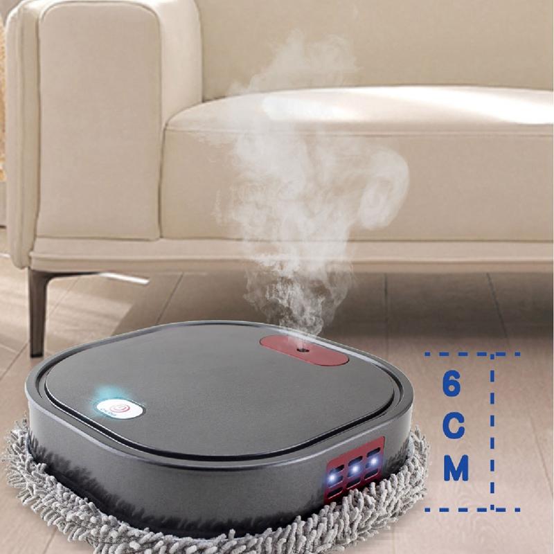 Sweeping Robot Automatic Electric Floor Mops 1500 MAh Moppin - TikTok ...