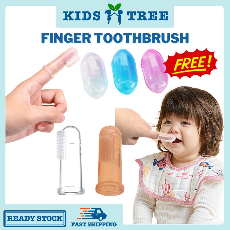 Baby Silicone Finger Toothbrush kids soft toothbrush doesn't - TikTok ...