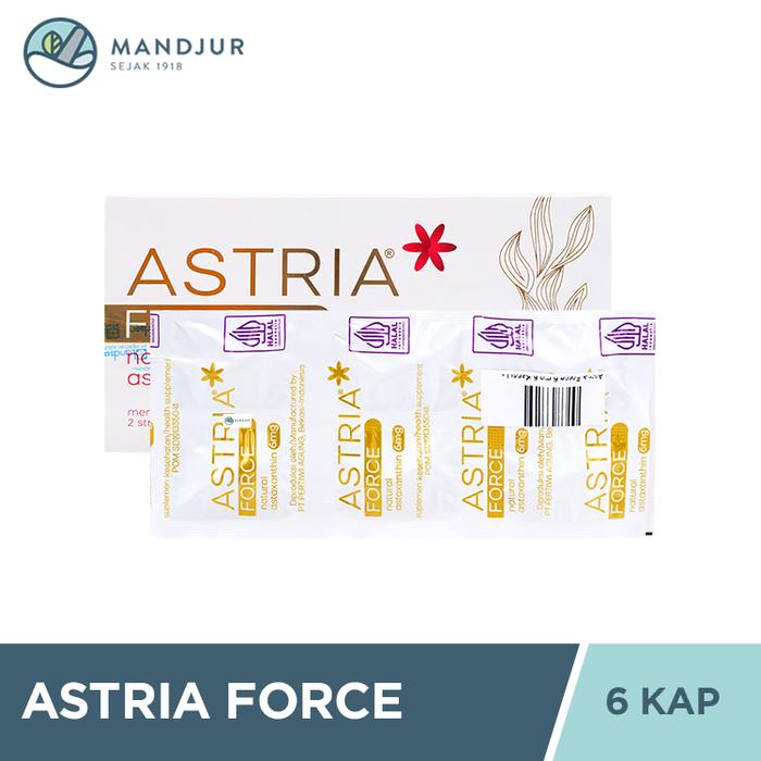 Jual Astria Force 6 mg 6 Kapsul - Suplemen Kesehatan Tubuh - Jakarta ...