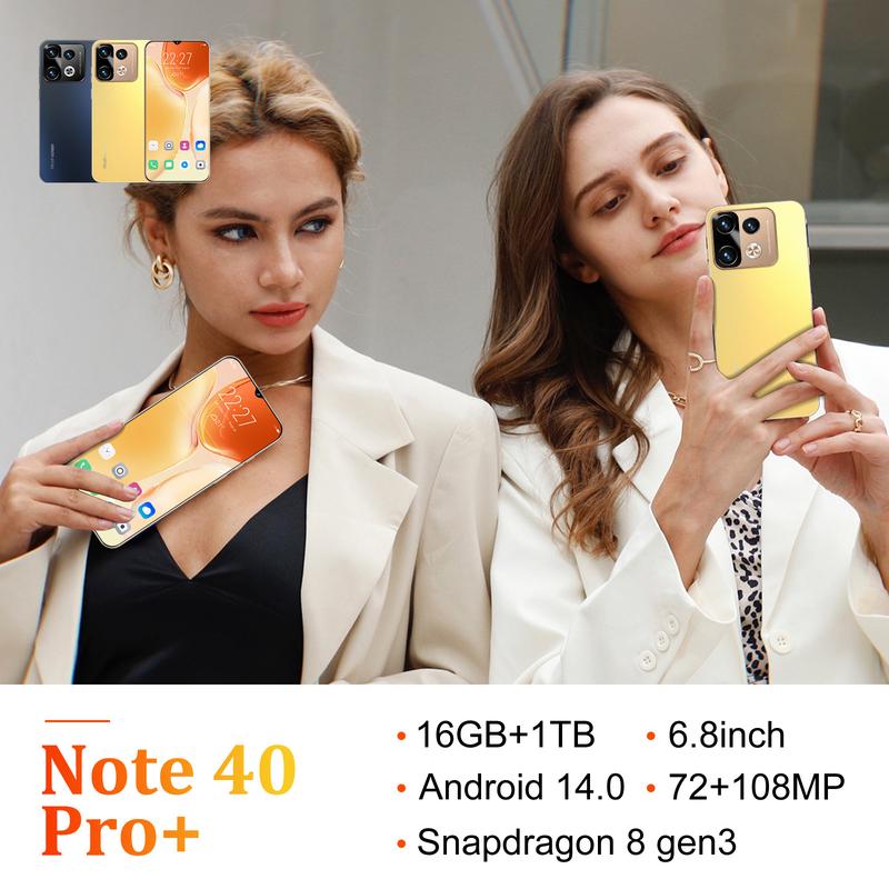 Telefon Bimbit, Nota Baharu Pro +, Skrin Besar 2 + 16 inci, 4G - TikTok ...