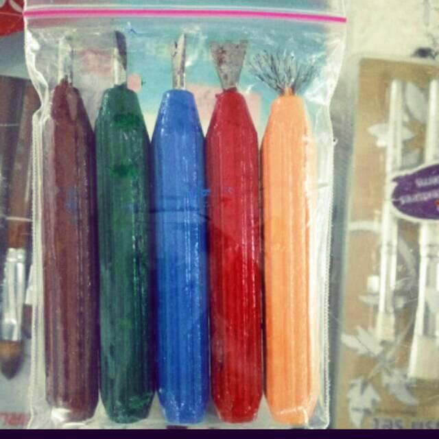 Alat kerik krayon isi 5-pengerik krayon Mewarnai Stationery - Shop ...