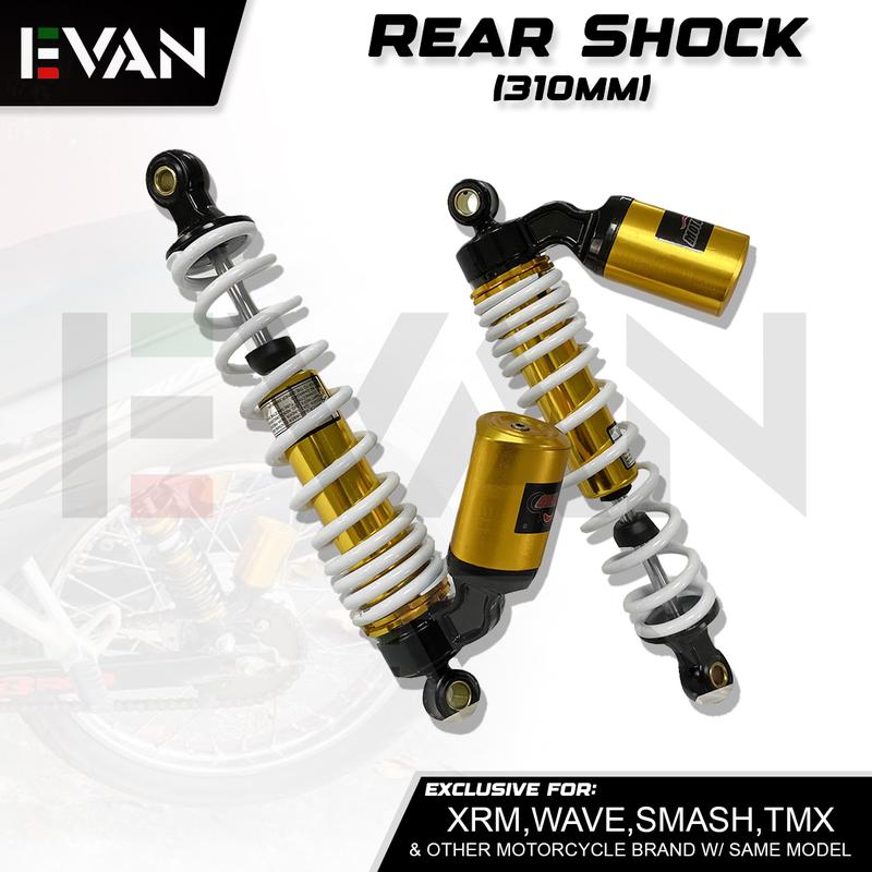 MOTOSPEED REAR SHOCK ABSORBER W/BASO FOR XRM/WAVE/TMX/SMASH/DASH/SHOGUN ...