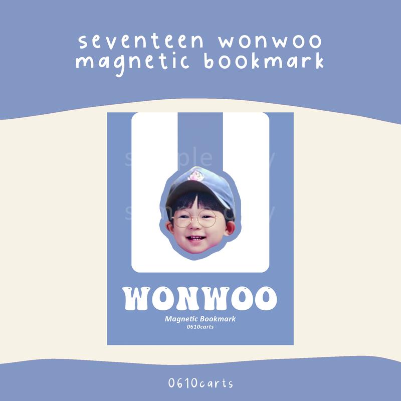 seventeen magnetic bookmarks | fanmade merch | 0610carts - TikTok Shop ...
