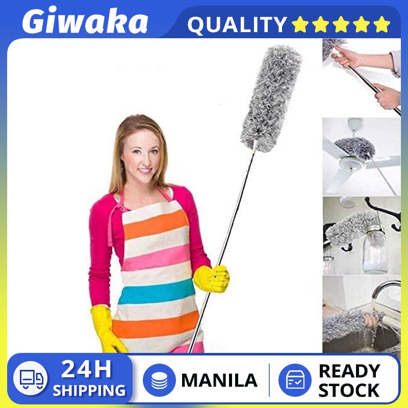 Long Broom Microfiber Duster Long 280cm Telescopic for Cleaning ...
