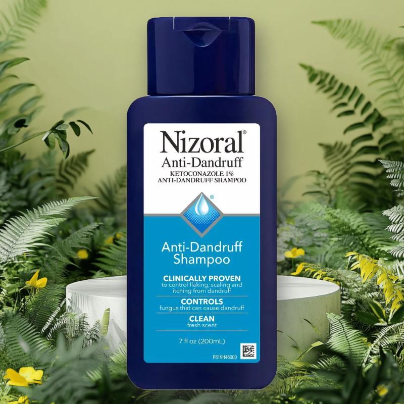 Nizoral Anti Dandruff Shampoo with 1% Ketoconazole, Clean Fresh Scent ...