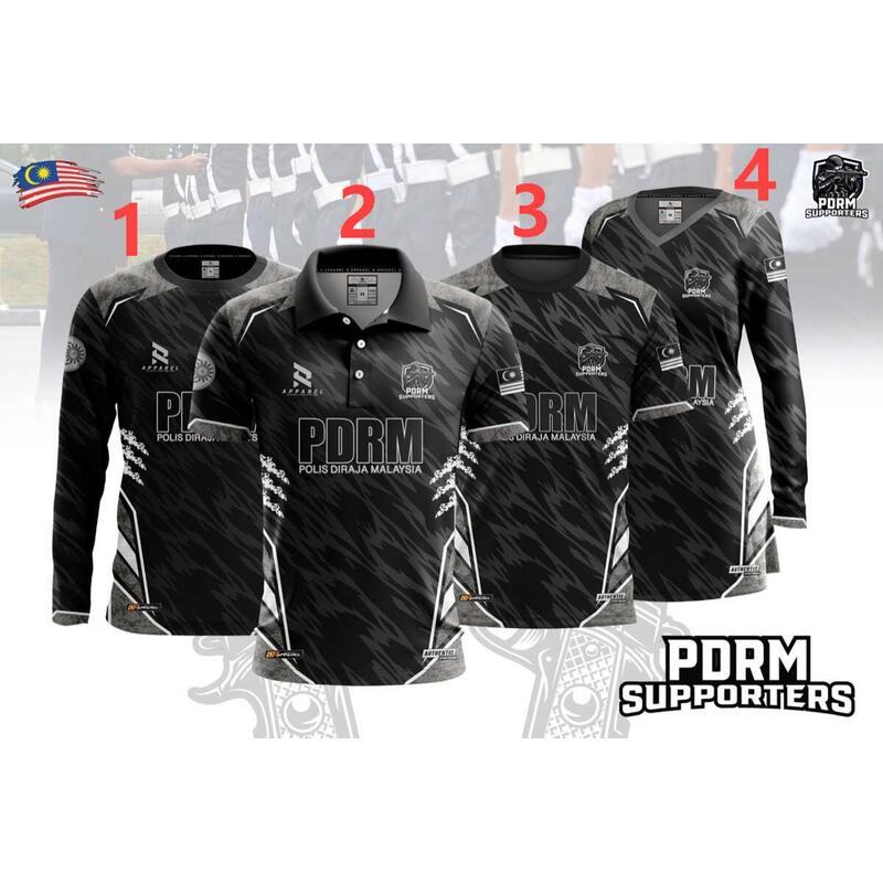 Baju Polo 3D, Gred Berkualiti Tinggi, Bernafas, Penyokong PDRM - TikTok ...