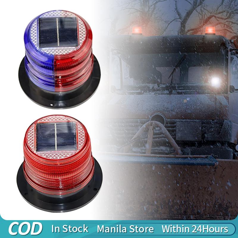Portable Solar LED Strobe Light Warning Lights with Magnetic - TikTok ...
