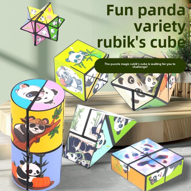Kiub Rubik Infiniti, Mainan Penghilang Tekanan, Bentuk Geometrik ...