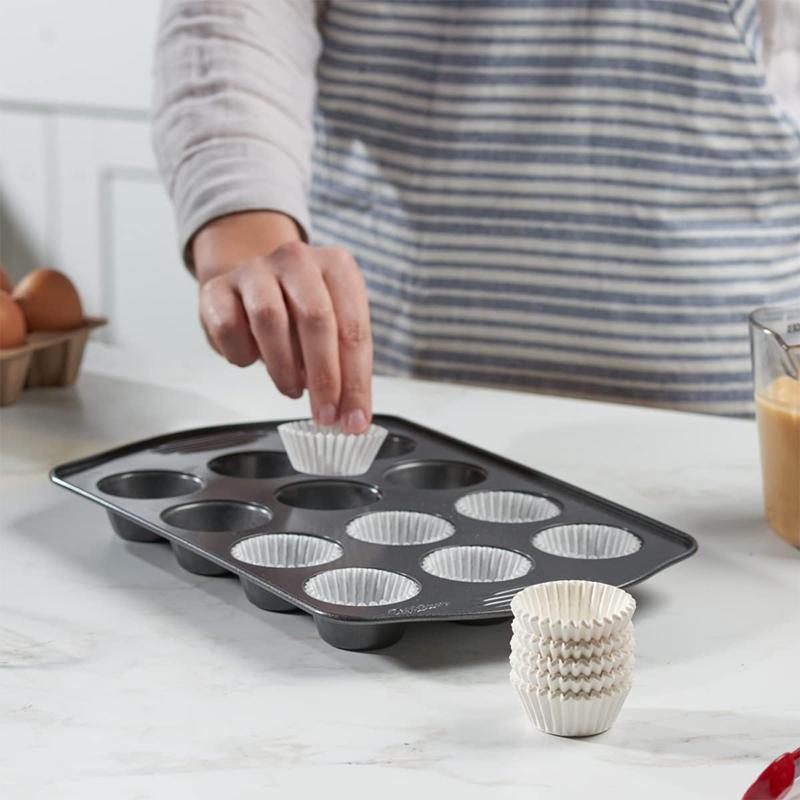 1000pcs/500pcs Paper Cupcake Liner Kitchen Baking Muffin Tra - TikTok ...