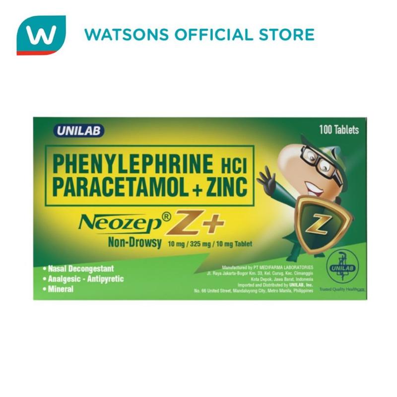 NEOZEP Z+ NON-DROWSY TABLET (Sold per piece) - TikTok Shop Philippines