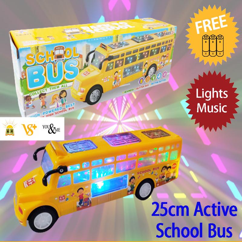 Bas Sekolah / Bas Pelancong dengan Muzik dan Lampu School Bu - TikTok ...