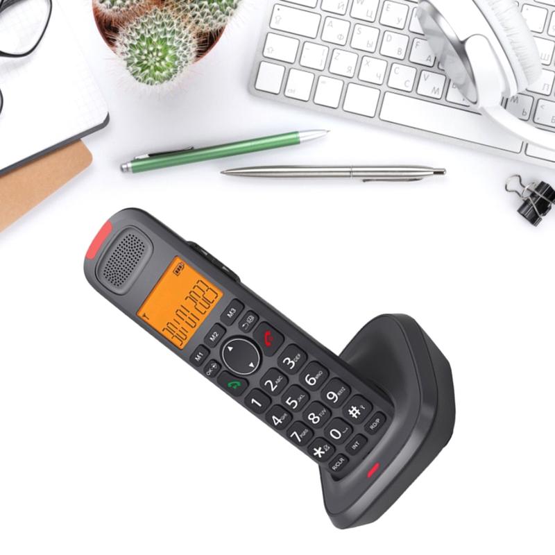 Telefon Tanpa Wayar, D1015, Telefon Desktop, Telefon Tetap, untuk ...