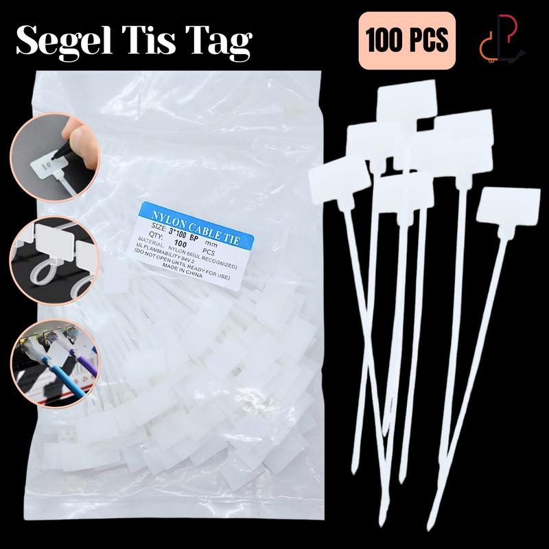 Kabel Tis Tie Ties Cable Tali Pengikat Label Nama Name Tag Segel - Shop ...