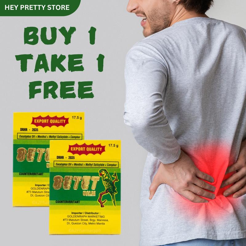 BUY 1 TAKE 1 Body Pain Green Parrot Balm Use For Headache Muscle ...
