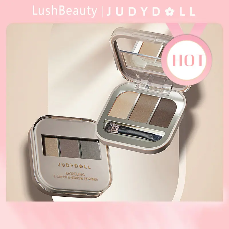 Judydoll three-dimensional eyebrow powder tricolor eyebrow cream ...