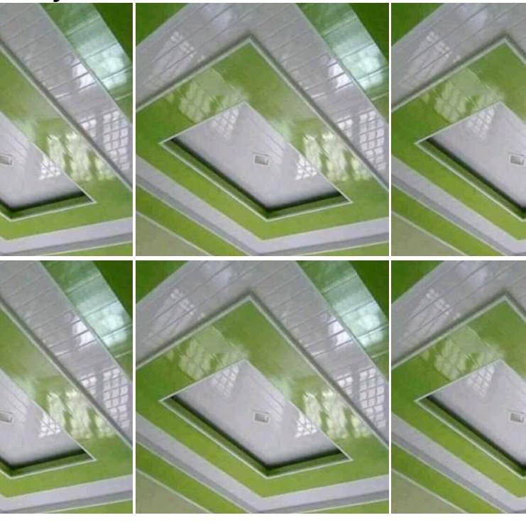 Bahan plafon pvc ukuraran 3m x 4 m - Shop | Tokopedia