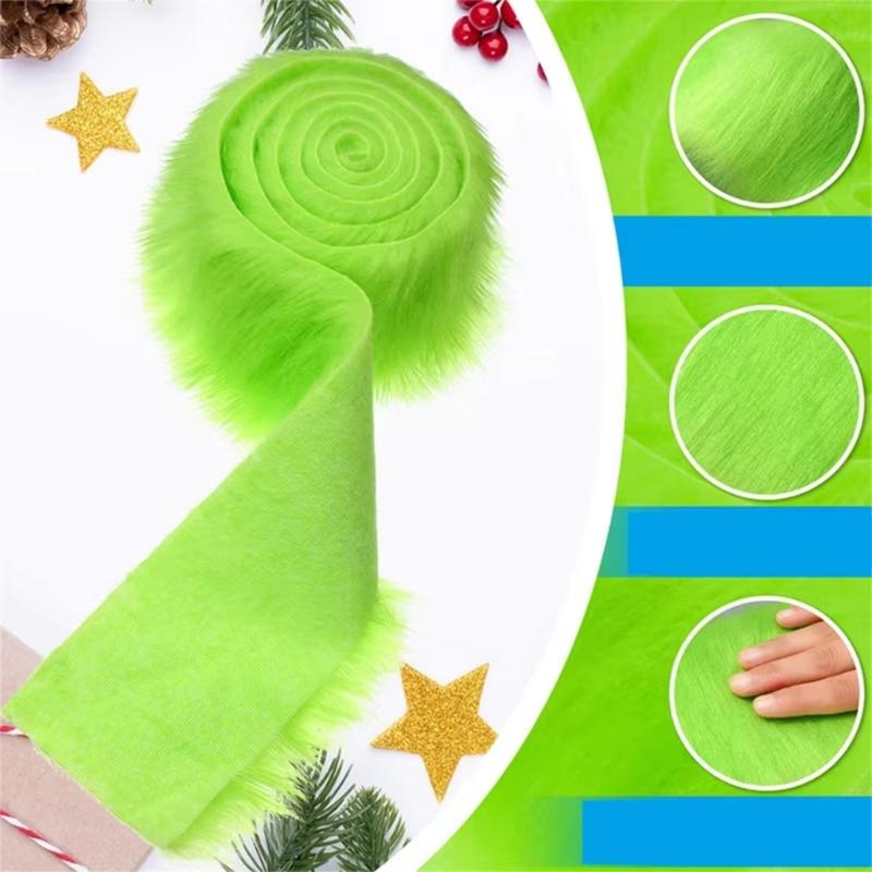 New Long Plush Fabric Woven Belt Ultra Soft Faux Fur Fabric Fluffy ...