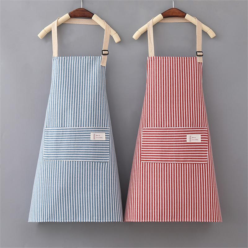 Apron Kapas dan Linen, Gaya Jepun dan Korea, Bernafas, Sesua - TikTok ...