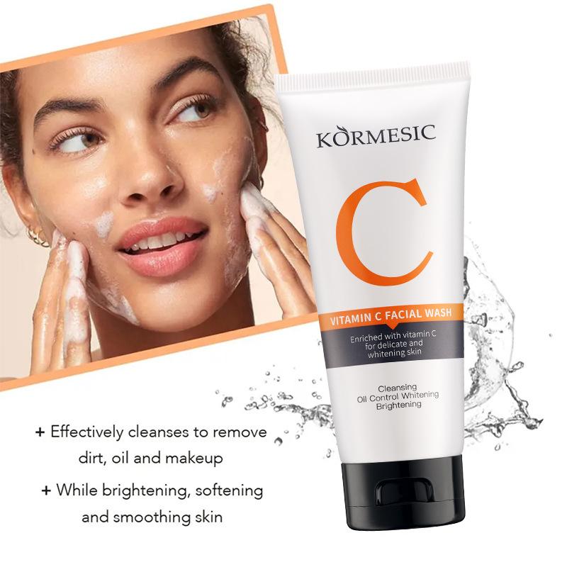 KORMESIC All English VC Cleanser Facial Care Product Fruit Essence ...