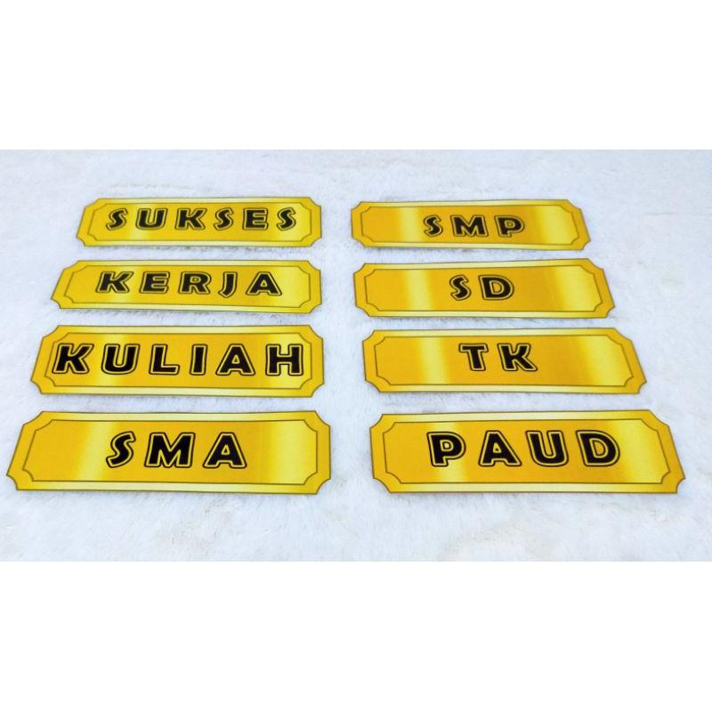 TULISAN TANGGA TEDAK SITEN TURUN TANAH 1 SET - Shop | Tokopedia