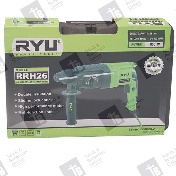 Jual RYU Mesin Bor Beton Tembok RRH26 Rotary Hammer - Kota Surabaya ...