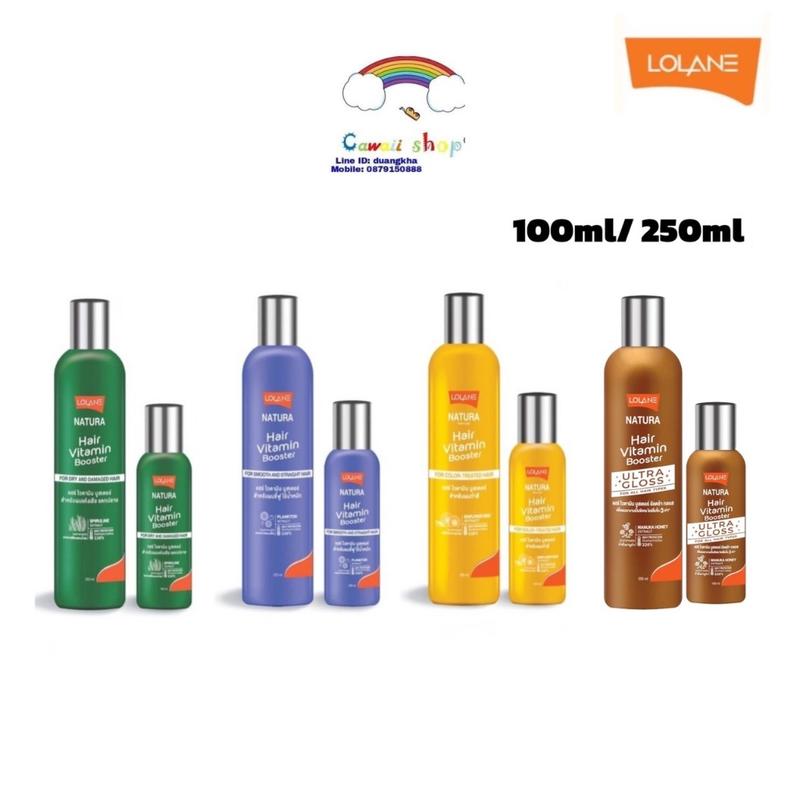 Lolane Natura Hair Vitamin Booster โลแลน แฮร์ วิตามิน บูสเตอร์ - TikTok ...