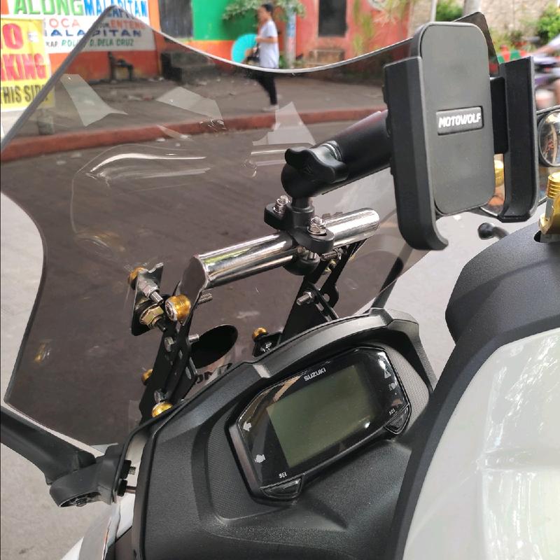 Nmax V1, V2 Burgman Stainless Cellphone Bracket - TikTok Shop Philippines