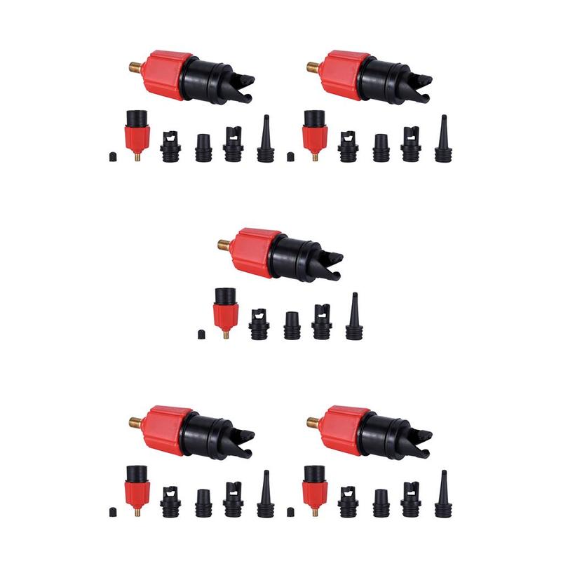 5 Set of Sup Air Pump Adapters Dustproof Paddle Compressor Nylon ...