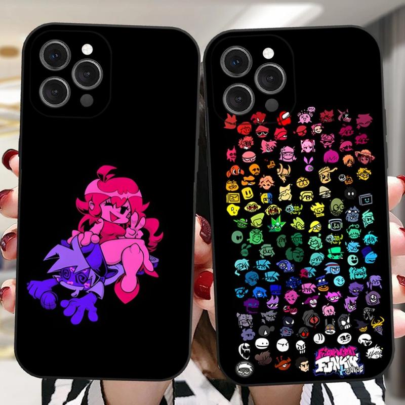 FNF Friday Night Funkin Phone Case For iPhone 16,15,14,13,12,11 Plus ...