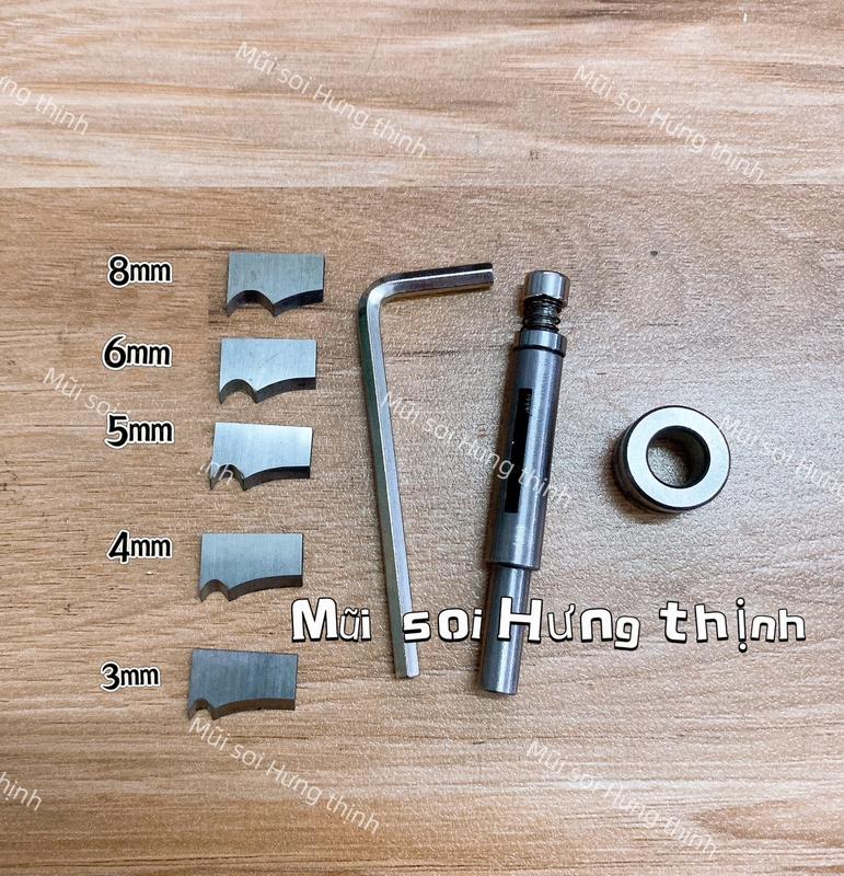 Trục soi chỉ chế kèm lục lăng, lắp máy soi cốt. 6.35mm - TikTok Shop ...