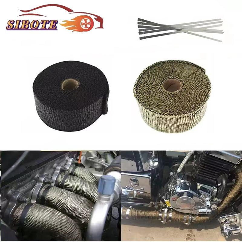 Jalur Penebat, untuk Paip Ekzos Motosikal, Kain Anti Melecur - TikTok ...