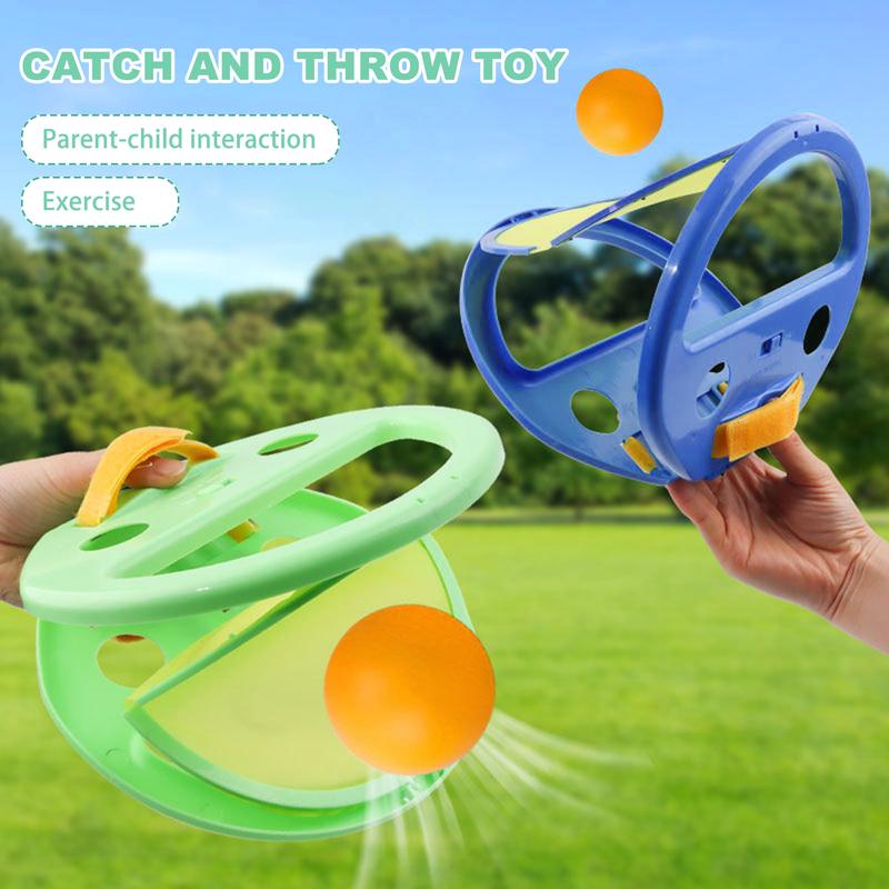 Racket Pocket Catch Game with 2 Balls Toss And Catch Ball Game - TikTok ...
