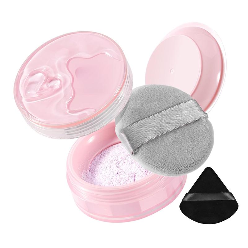 Light Purple Matte Finish Loose Setting Powder Tone-up Face Makeup ...