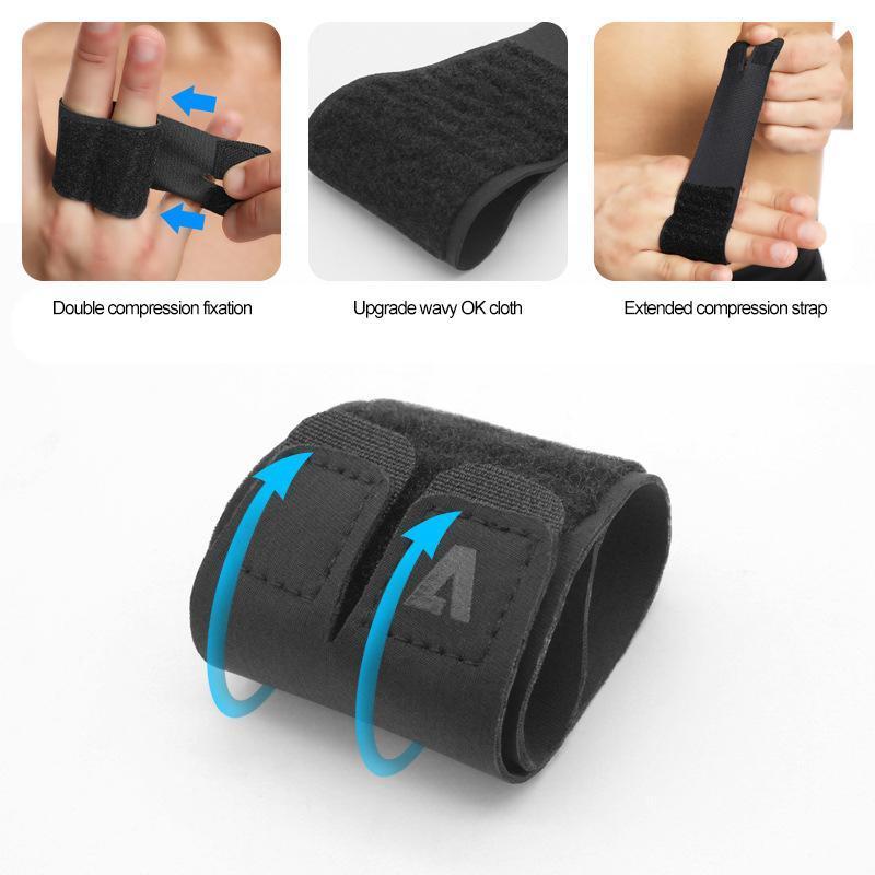 Reusable Finger Tapes Adjustable Elastic Finger Sleeves Bandage ...