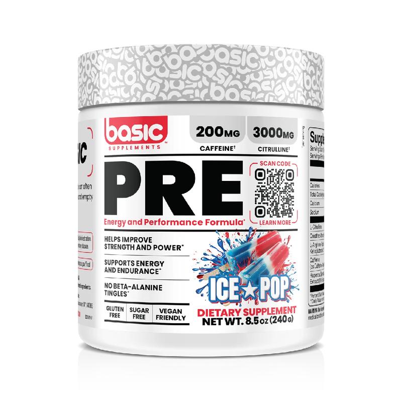 Basic Supplements Pre-Workout | 30 Servings | Improve Strength - TikTok ...