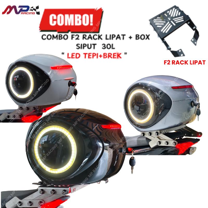 SET KOMBO Box Siput Led "TEPI & BREK" / "BREK" + F2 Moto Rak - TikTok ...