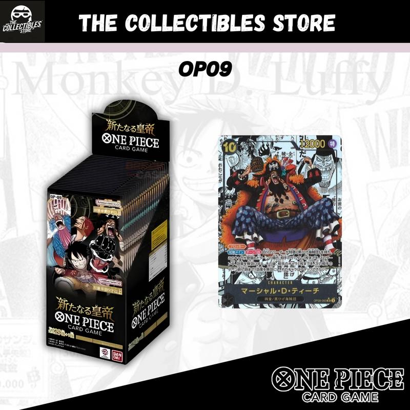 One Piece Card Game TCG 1 Pack Manis OP-09 Four Emperors - TikTok Shop ...