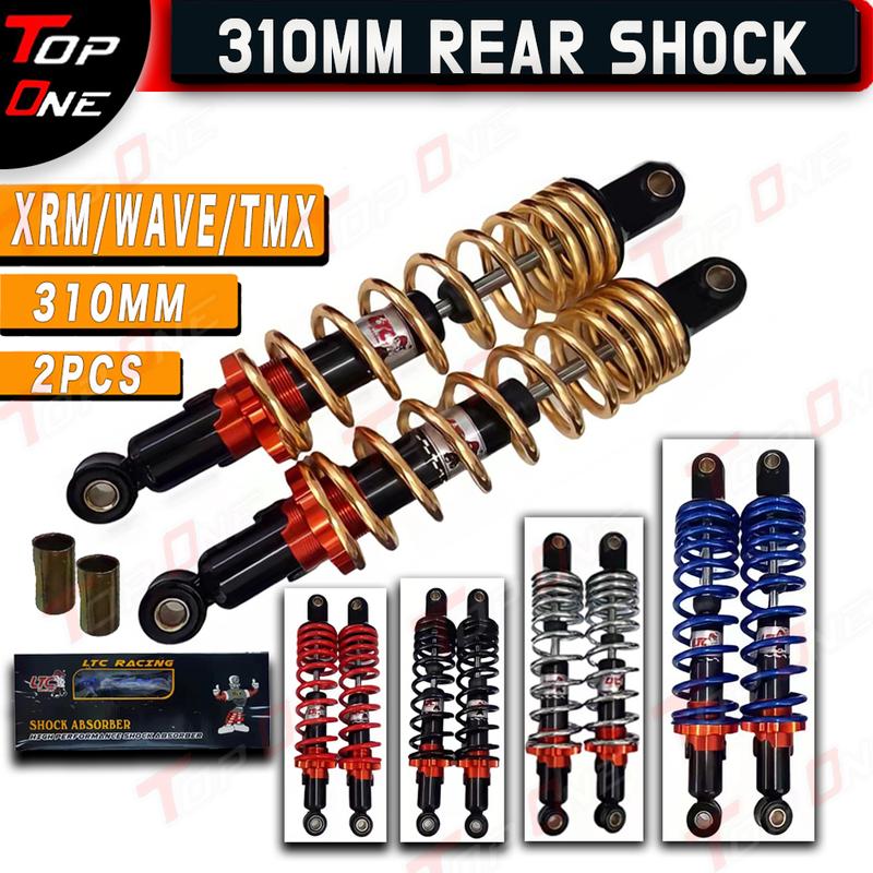 A Pair 310MM Rear Shock Absorber For XRM/TMX/WAVE/SMASH Aluminum ...
