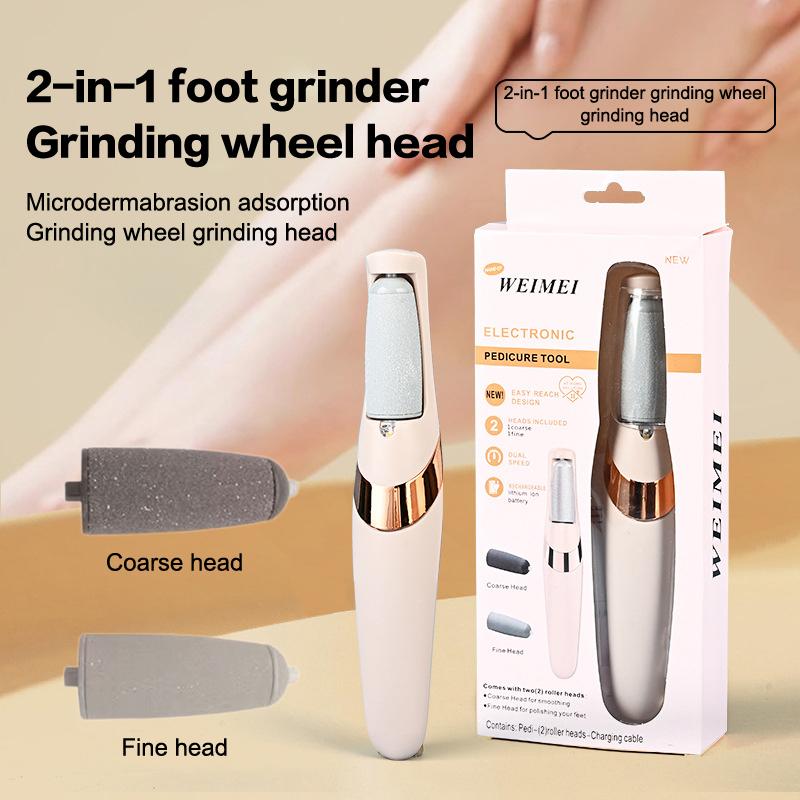 Electric Foot Grinder Automatic With Lamp Foot Rubbing Pedicure ...