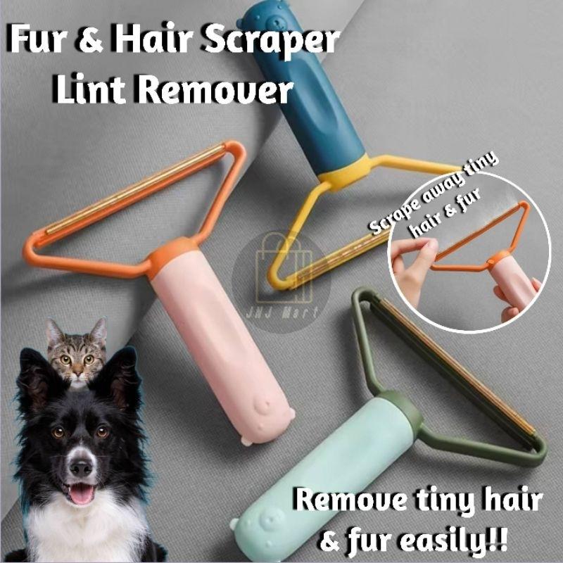 PORTABLE FUR & HAIR SCRAPER LINT REMOVER CLOTH REMOVING ROLLER - TikTok ...