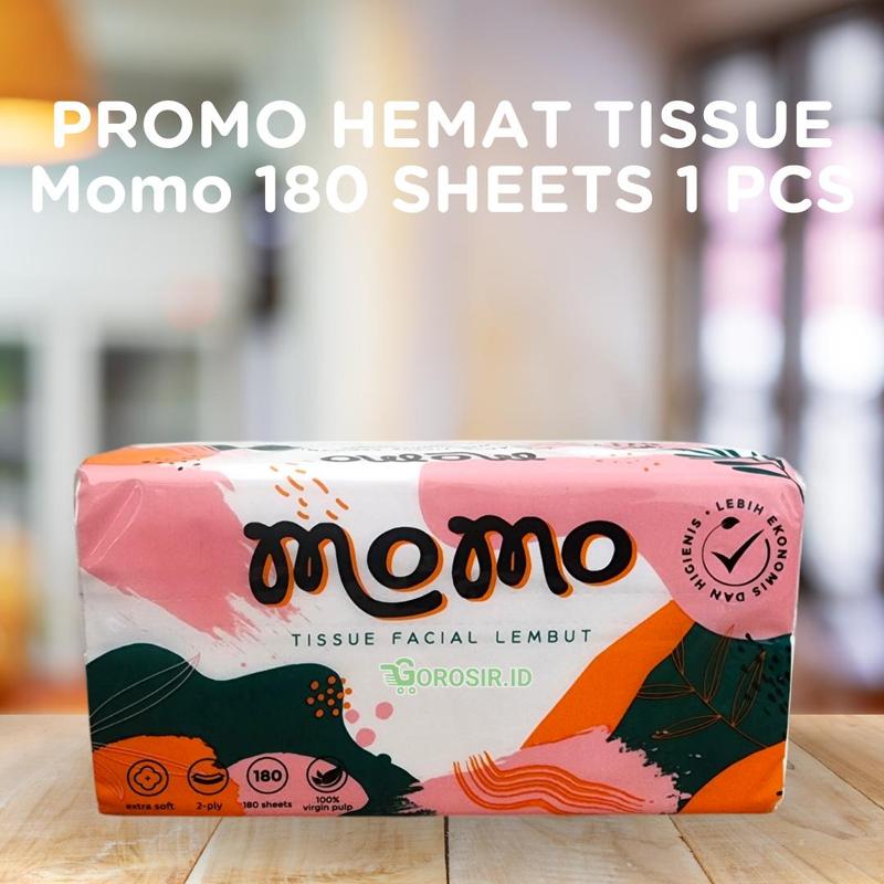momo Facial Tissue 180 Sheets / Tisu Momo 180 Helai 2 ply - Shop ...