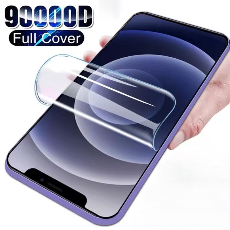 1PC Hydrogel Film Full Cover For iPhone 11 12 13 14 15 Pro Max - TikTok ...