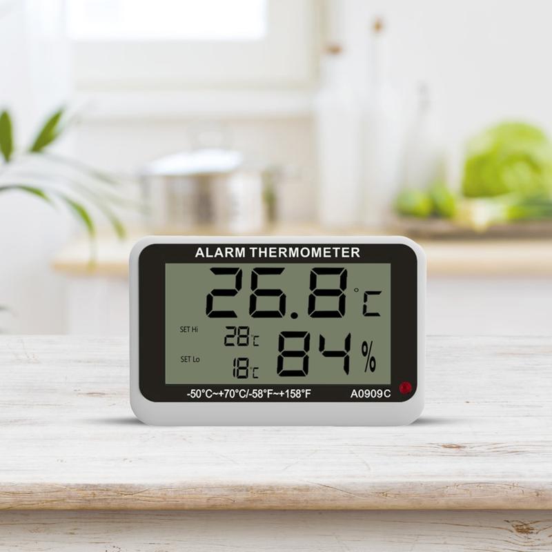 ZL-Digital LCD termometer, hygrometer, meter suhu dan kelembapan ...