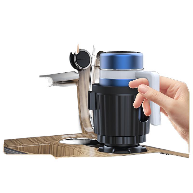 Car Cup Holder Expansion Insulated Cup Stand Large Diameter Adjustable ...