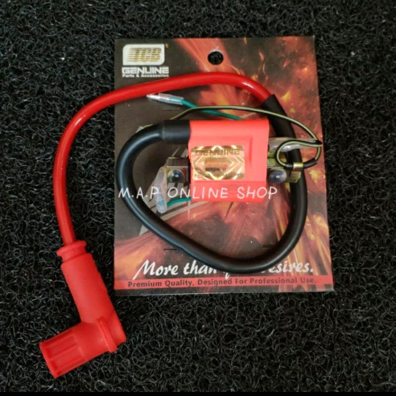 Honda Dream Ex5 hipower Kriss100 Plug Coil Racing And Plug Cap - TikTok ...