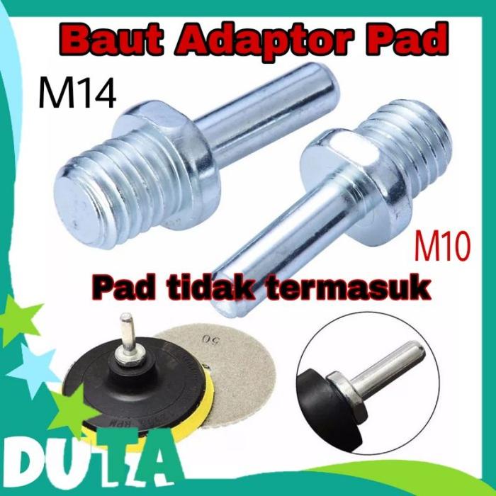 Jual Baut Adaptor Tatakan Amplas Pad Velcro - M10 - Kota Bekasi ...