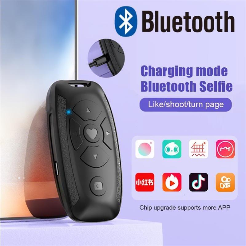 Pengatup Kamera Bluetooth, Boleh dicas semula, Alat Jauh Wayarles ...
