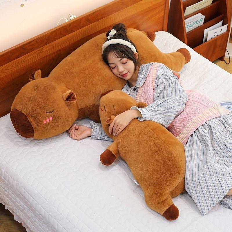 36871 Party style Long capybara pillow sleeping bed pillow children's ...