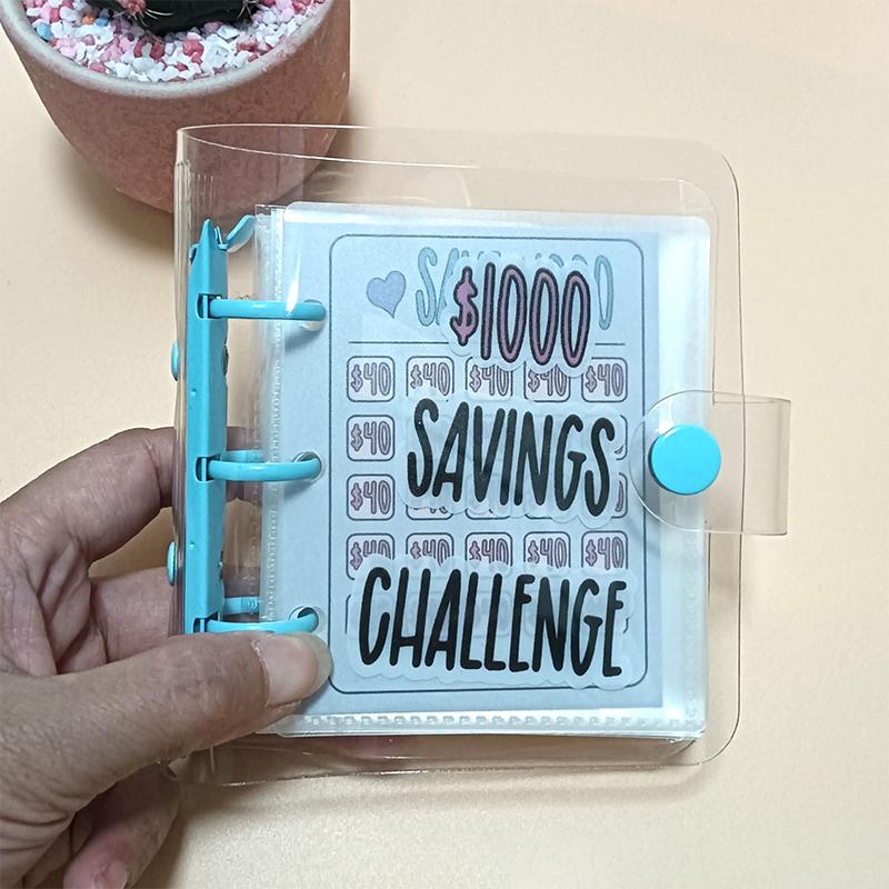 Buku Cabaran Simpanan, Saiz Mini, Mudah Alih, Mengumpul £1000, - TikTok ...